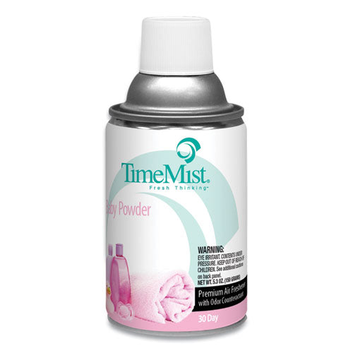 TimeMist® Premium Metered Air Freshener Refill, Baby Powder, 5.3 Oz ...