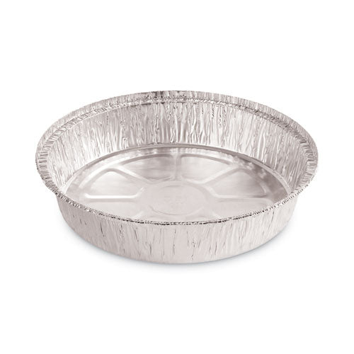 Boardwalk® Round Aluminum To-go Containers, 48 Oz, 9" Diameter X 1.66"h ...