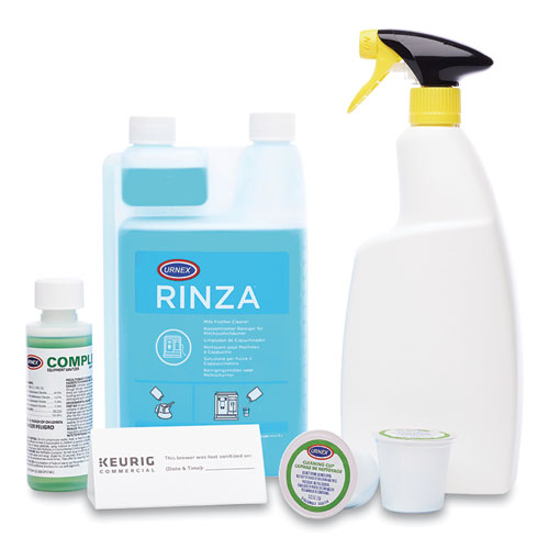 Keurig® K-cup Pod Brewer Deep Cleaning Kit, 4 Oz Complete Cafe, (3 ...