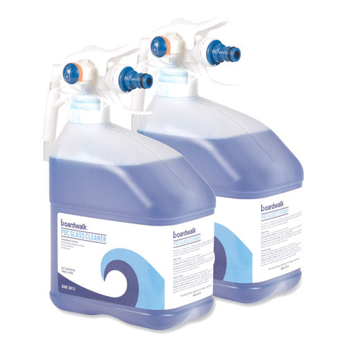 Boardwalk® Pdc Glass Cleaner, 3 Liter Bottle, 2/carton | Round Eye Supply
