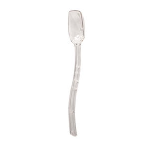 Cambro Camwear Serving Spoon Perforated Clear 10" 1/ea. | Round Eye Supply