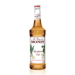 Monin Monin Macadamia Nut Syrup 750 ml. 12/ct. | Round Eye Supply