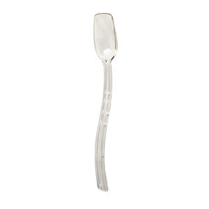 Cambro Camwear Serving Spoon Solid Clear 10" 1/ea. | Round Eye Supply