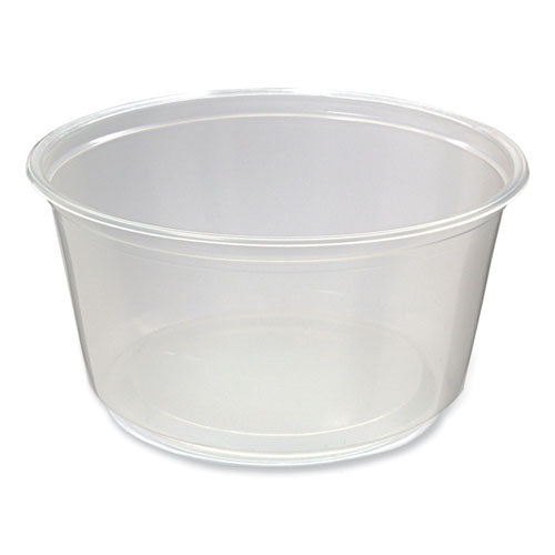 Fabri-Kal® Microwavable Deli Containers, 12 Oz, 4.6 Diameter X 2.3 H ...