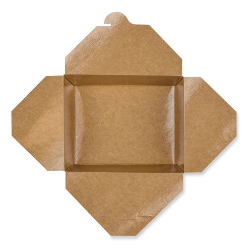 GEN Reclosable Kraft Take-out Box, 54 Oz, Paper, 200/carton | Round Eye ...