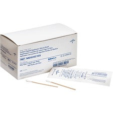 Medline Medline Sterile Cotton-Tipped Applicators - 200/Box - White ...