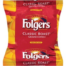 Folgers® Coffee Filter Packs, Classic Roast, .9oz, 160/carton | Round ...