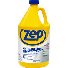 Zep Zep Antibacterial Disinfectant and Cleaner - Liquid - 128 fl oz (4 ...