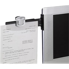 3M™ Swing Arm Copyholder, Adhesive Monitor Mount, 30 Sheet Capacity ...