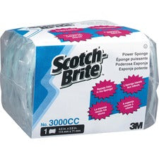 Scotch-Brite™ PROFESSIONAL Power Sponge, 2.8 X 4.5, 0.6" Thick, Blue ...