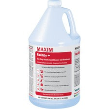 Maxim Maxim Facility+ One Step Disinfectant - 128 fl oz (4 quart) - 4 ...